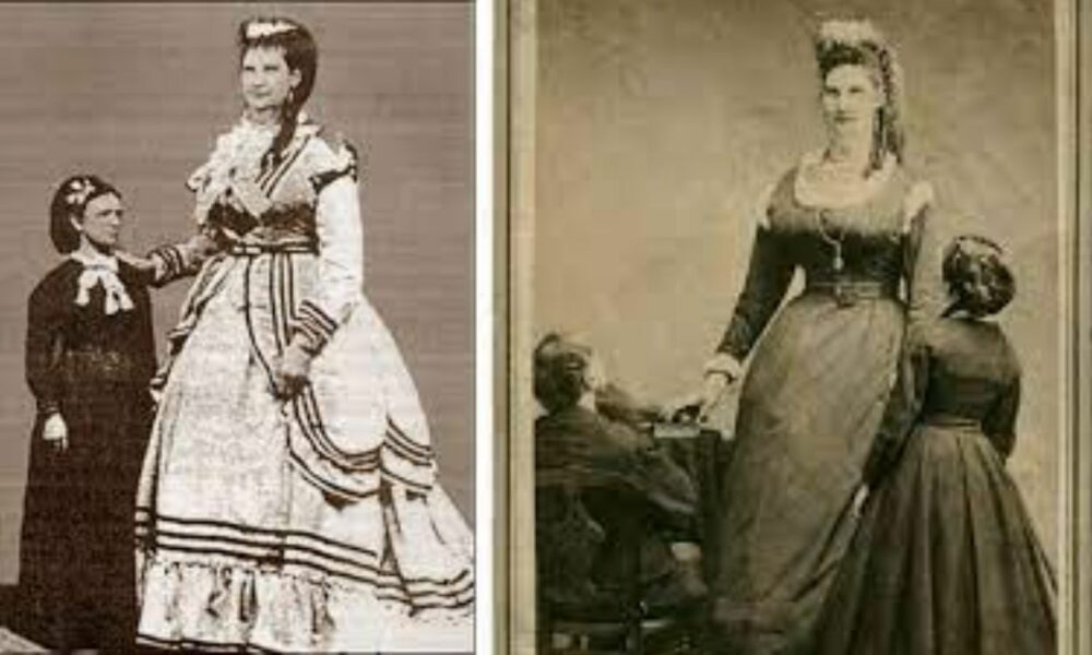 Una din cele mai înalte femei din istorie a atins înălțimea de 241 cm ...