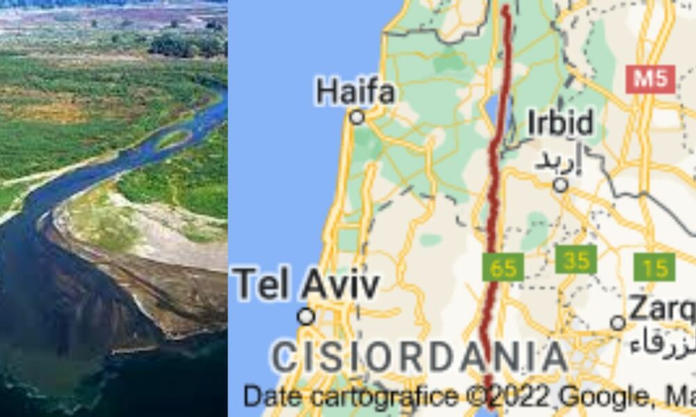 Minunea ce se produce în râul care formează frontieră între Israel și ...