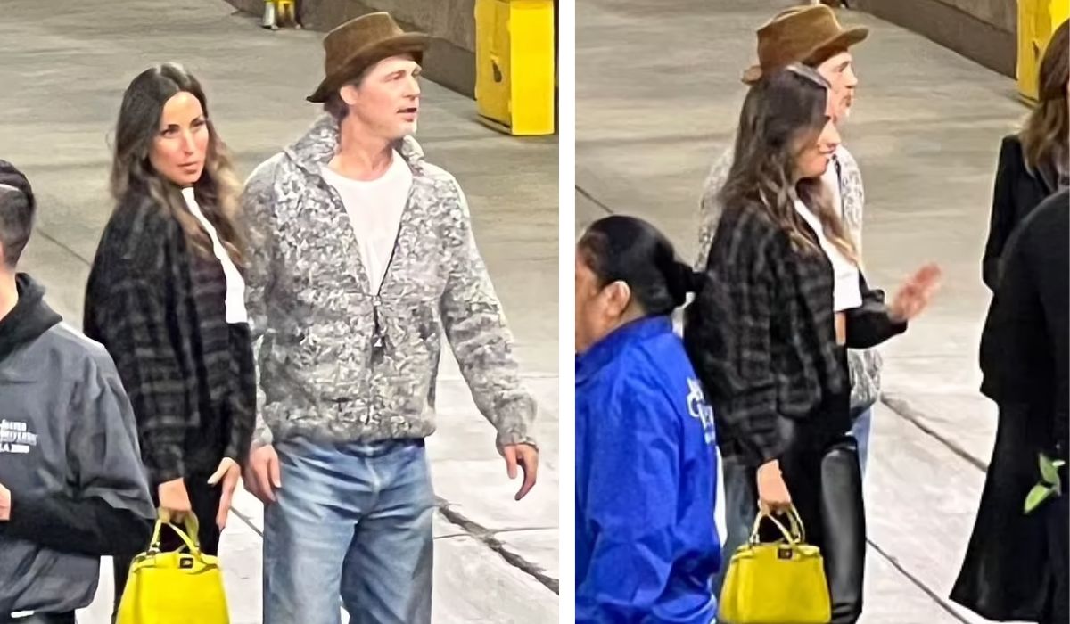 Momente De Tandrețe Surprinse între Brad Pitt și Ines De Ramon La Un