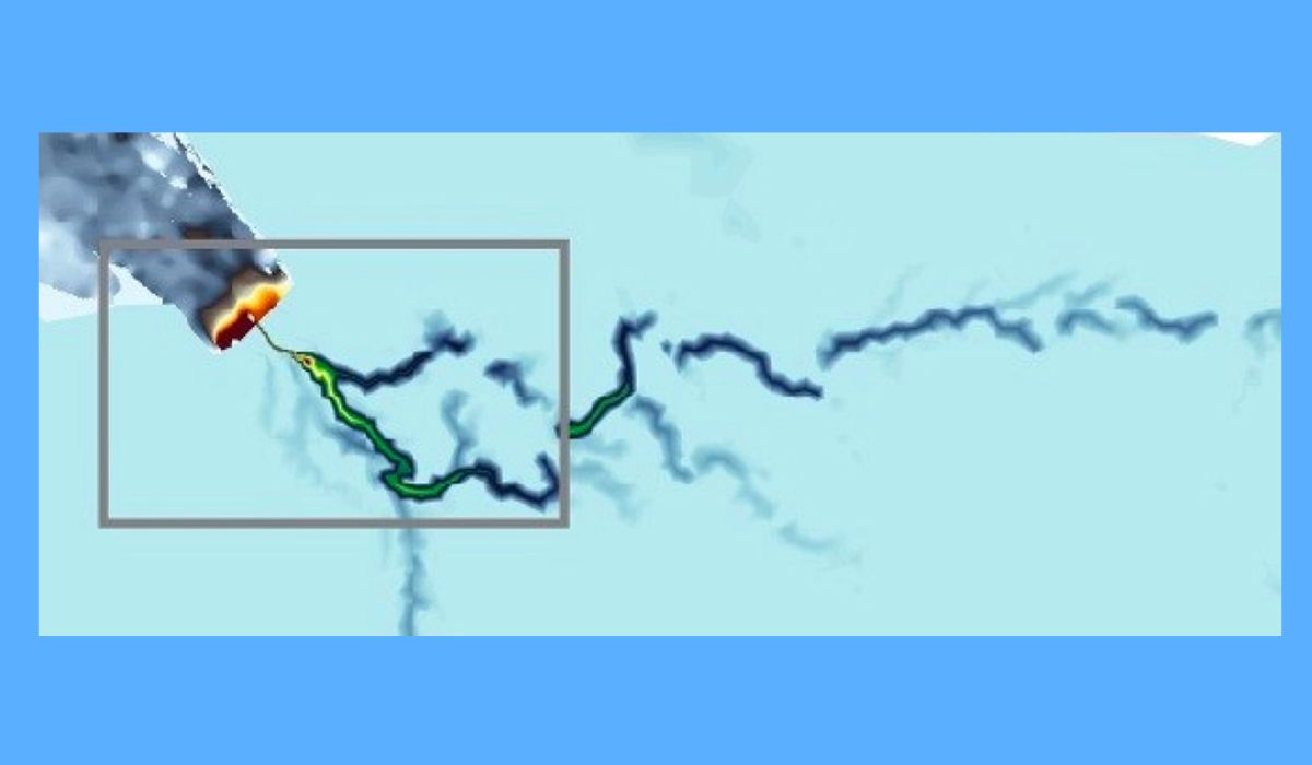 Sub Antarctica a fost descoperit un râu imens, mai mare decât râul ...