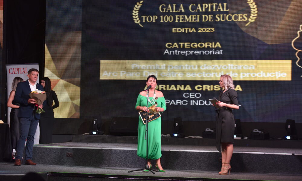 Gala Top 100 Femei de Succes. Adriana Cristea, Arc Parc: „Este un ...